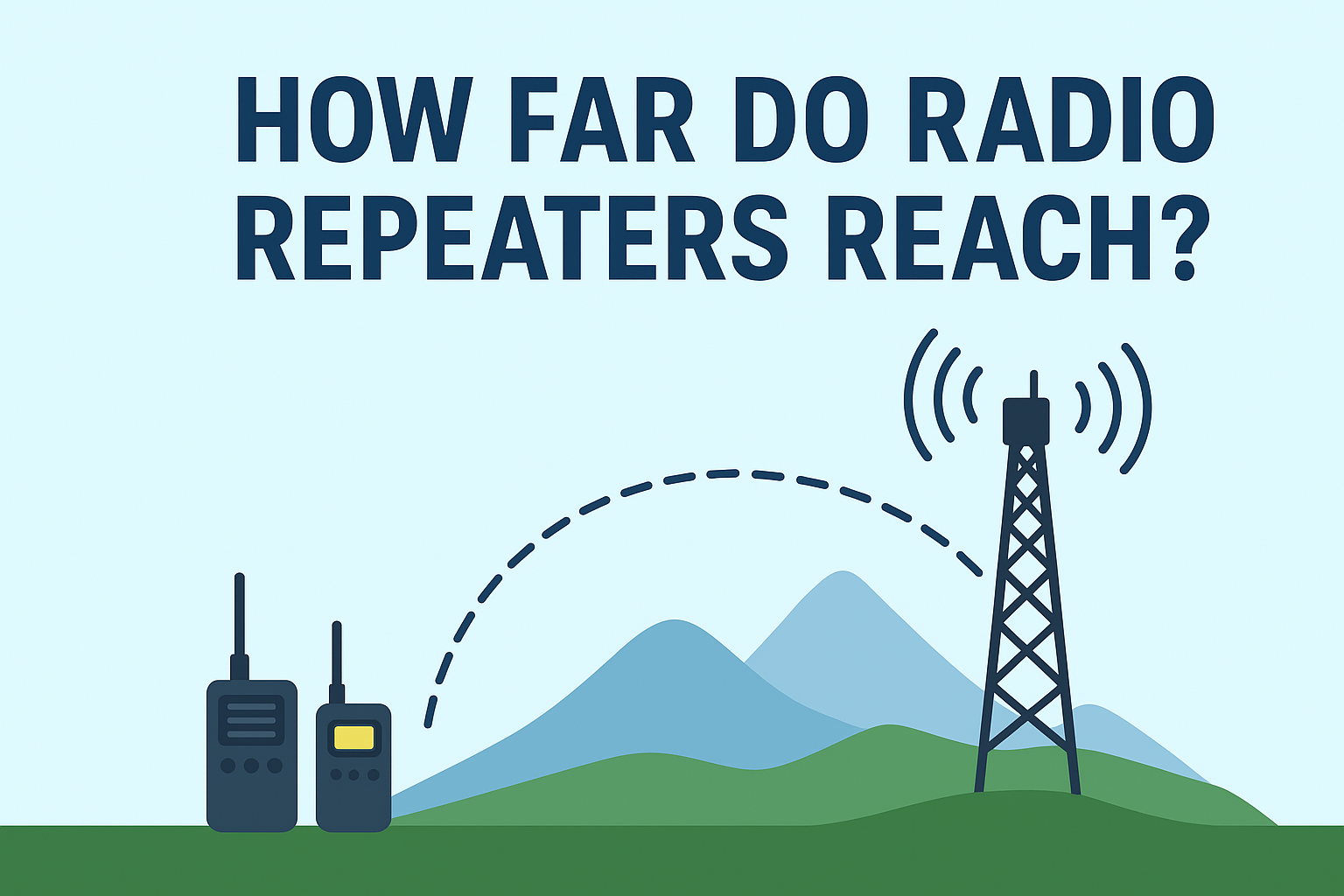 How far do radio repeaters reach? - TSHICOM - two way radio solutions ...
